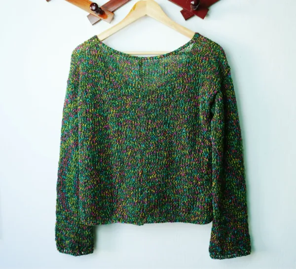 Bow Ties Cardigan Pattern Sentro Knitting Machine - Sentro Knitting ...