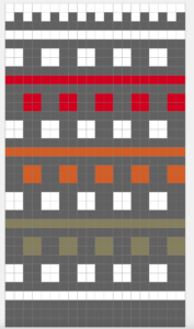 Free Fair Isle Beanie Sentro Knitting Machine Pattern