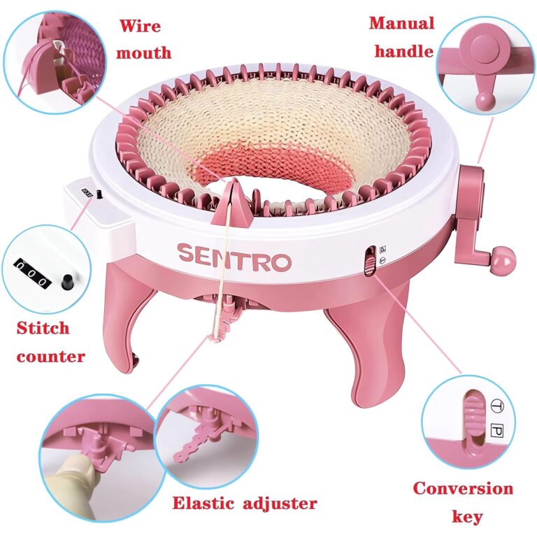 Sentro Knitting Machine Instructions And PDF Tutorial - Sentro Knitting ...