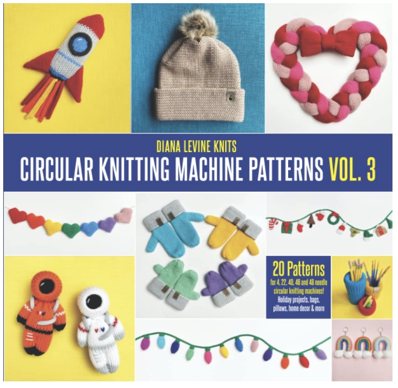 7 Circular Knitting Machine Patterns Books
