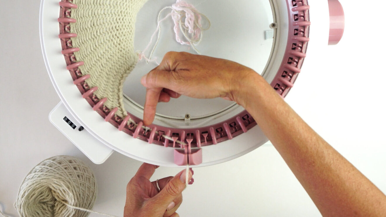 DIY Shawl With Sleeves Pattern Sentro Knitting Machine